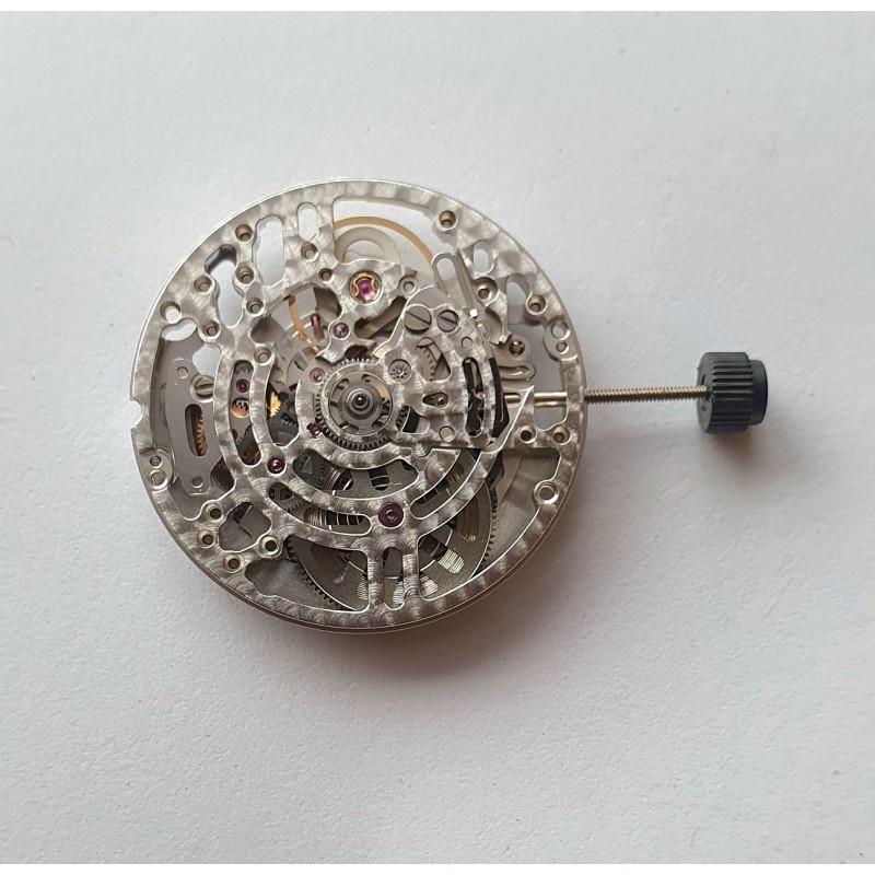 SW300-1 Skeleton Silver